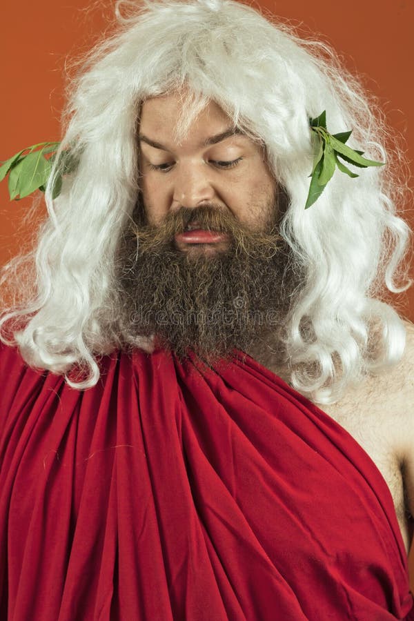 God Zeus Bacteria stock photo. Image of expression, emotion - 62555926