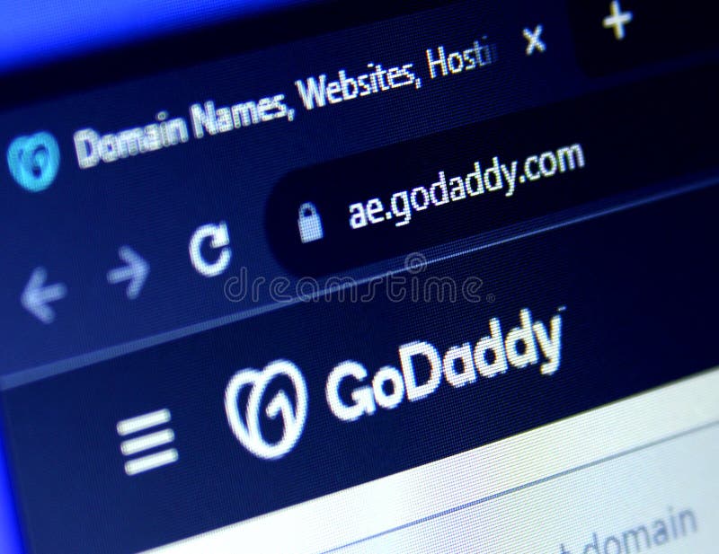 GoDaddy Internet Company Logo Editorial Stock Image - Image of brands ...