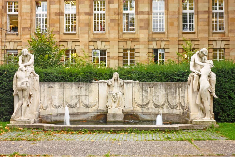Goddess of Fate Moira with Scissors is Preparing To Cut the Thread of ...
