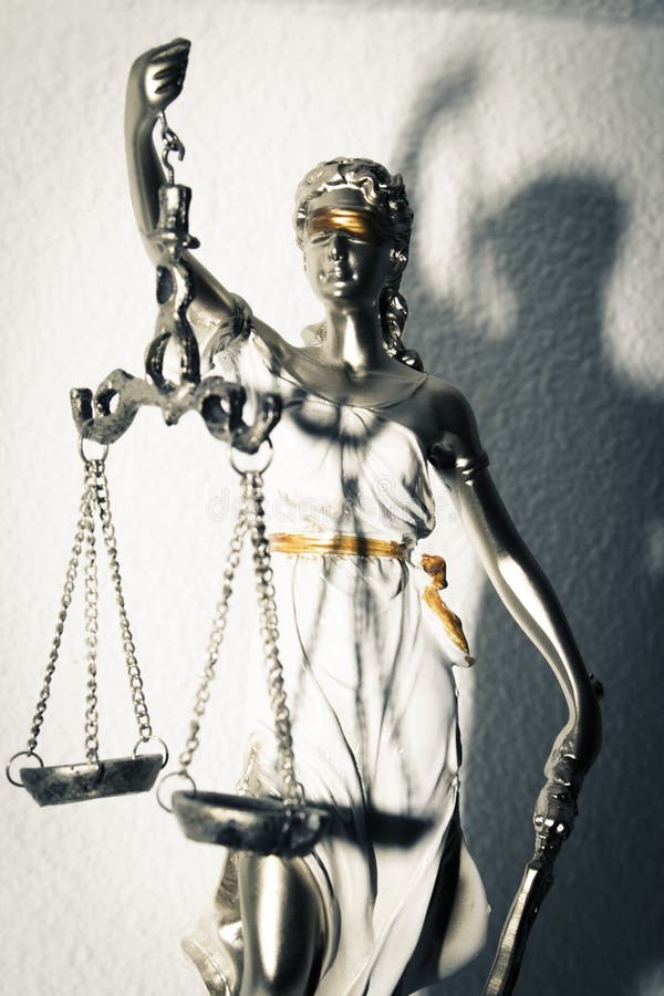 Goddess of Justice Themis stock image. Image of object - 209490661