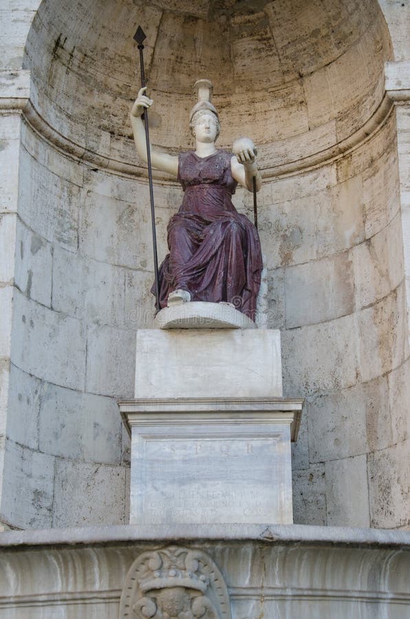 Goddess Rome stock photo. Image of rome, italy, statue - 37429942