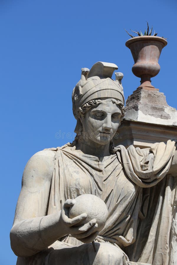 Statue of Mercury stock image. Image of academy, medici - 76705921