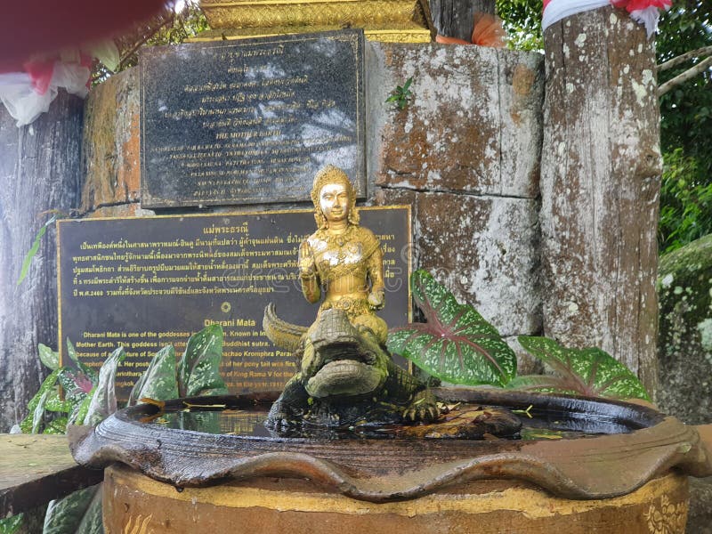 Godess Statue Big Buddha Phuket Stock Image - Image of rock, statue ...