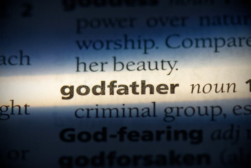 Godfather stock photo. Image of vocabulary, closeup - 161576442