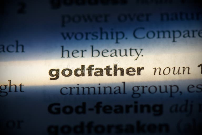 Godfather stock photo. Image of vocabulary, closeup - 161576442