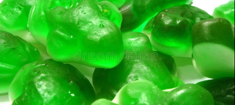 Godis arkivfoto. Bild av lager, gelé, groda, socker, grön - 25379562
