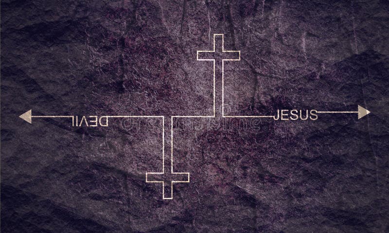 Jesus Vs Devil Wallpaper