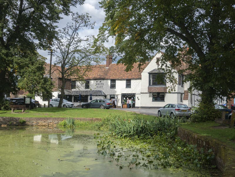 Godstone Green Pond, UK editorial photography. Image of travel - 223987787