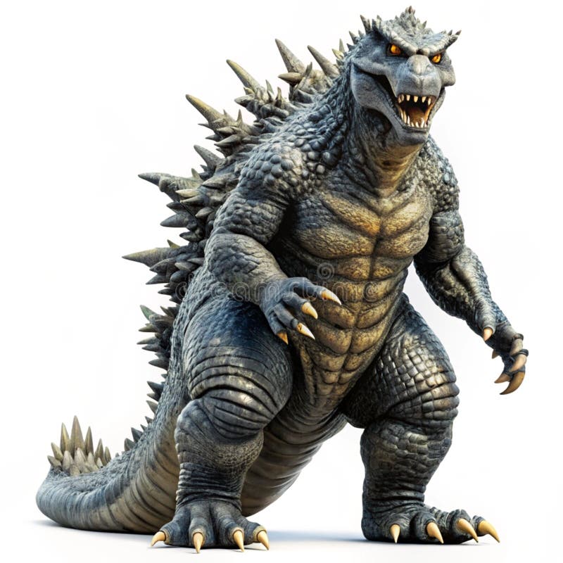 Godzilla stock de ilustración. Ilustración de japonés - 358029919