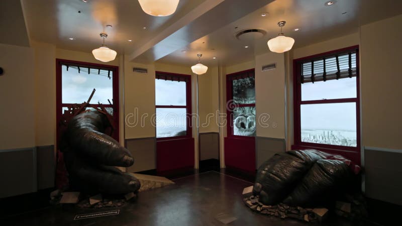 Godzilla Climbing Empire State Building and Looking in Windows at ... Godzilla Climbing Empire State Building and Looking in Windows at ...