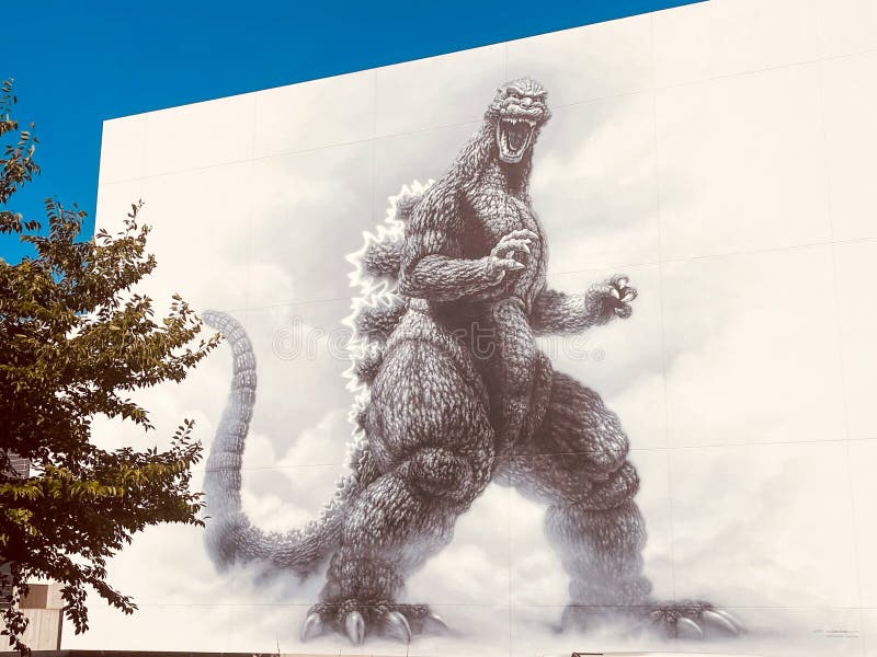 Godzilla Statue Toho Studios Editorial Photo - Image of toho, studios ...