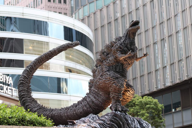 Godzilla in Tokyo editorial image. Image of hibiya, square - 282035410