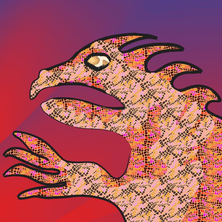 Godzilla Vector Illustration Stock Vector - Illustration of abstract ...