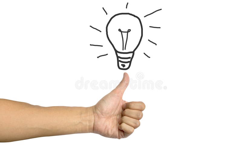 Goed--idee stock foto. Image of macht, gloeien, bedrijf - 26988822