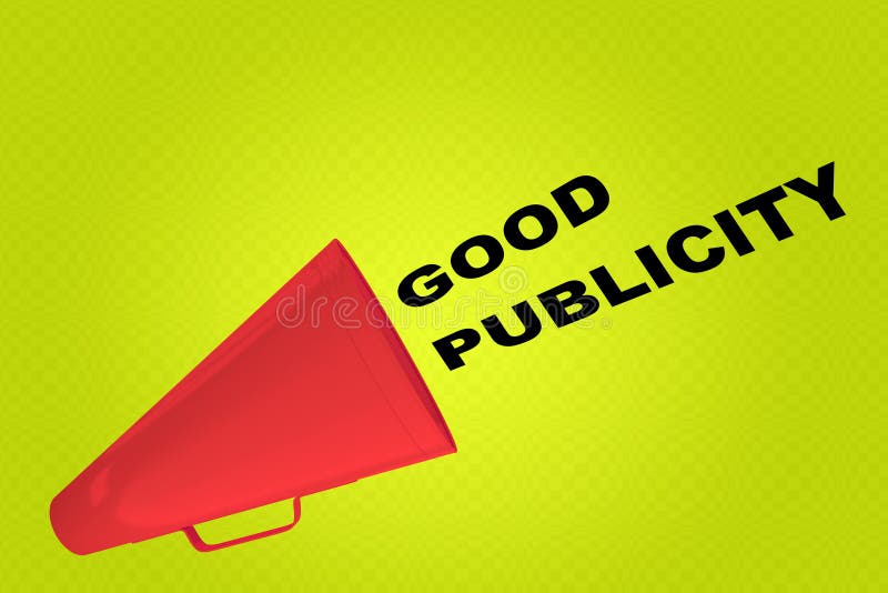 Al Publiciteit Is Een Goede Publiciteitswoorden Hand Het Getrokken ...