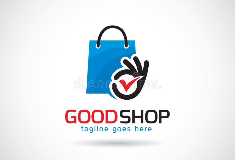 Goede Winkel Logo Template Design Vector, Embleem, Ontwerpconcept ...