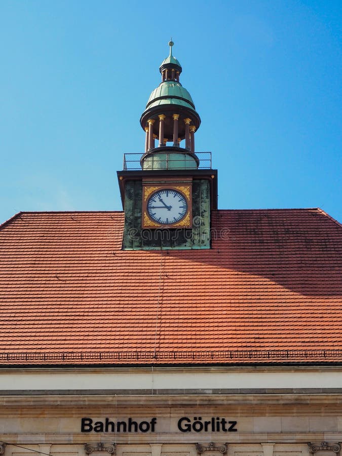 Goerlitz, Saxony, Germany - 2018/04/18: Railway Station Editorial Image ...
