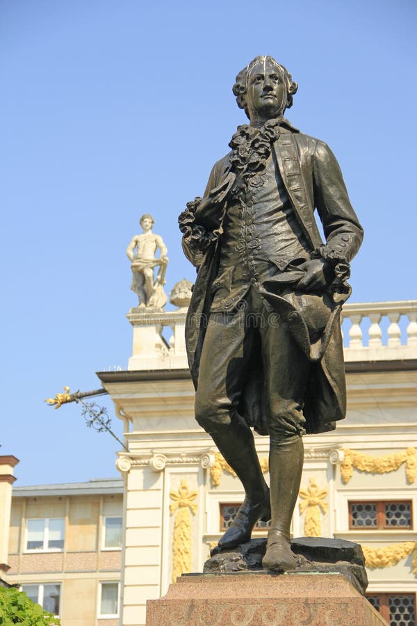 Goethe Monument in Berlin, Germany Stock Image - Image of berlin ...