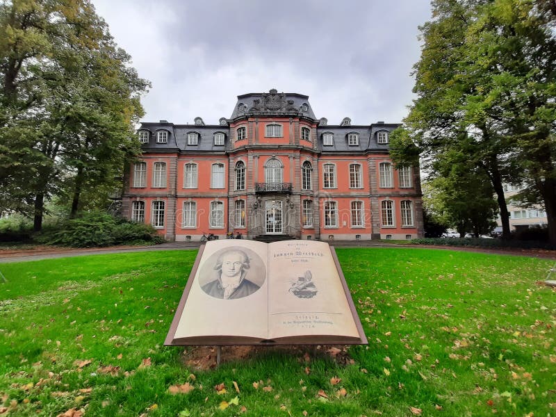 Goethe in Het Kasteel Van Heidelberg Redactionele Stock Foto - Image of ...