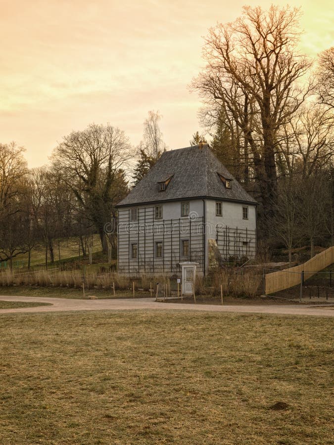 Goethe S Garden House at Weimar Stock Photo - Image of morning, europe ...