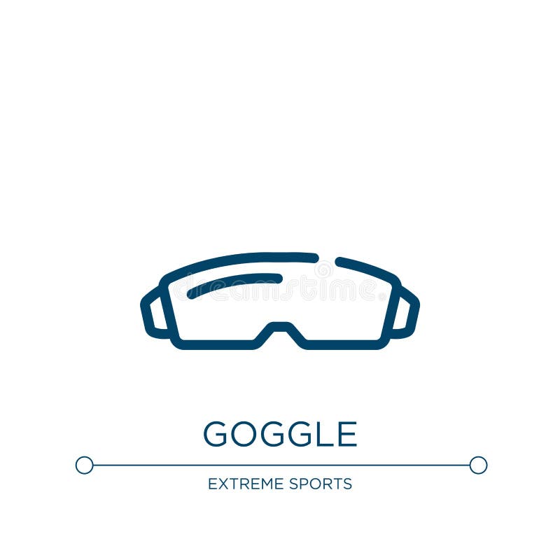 Goggle Outline Stock Illustrations – 1,273 Goggle Outline Stock ...