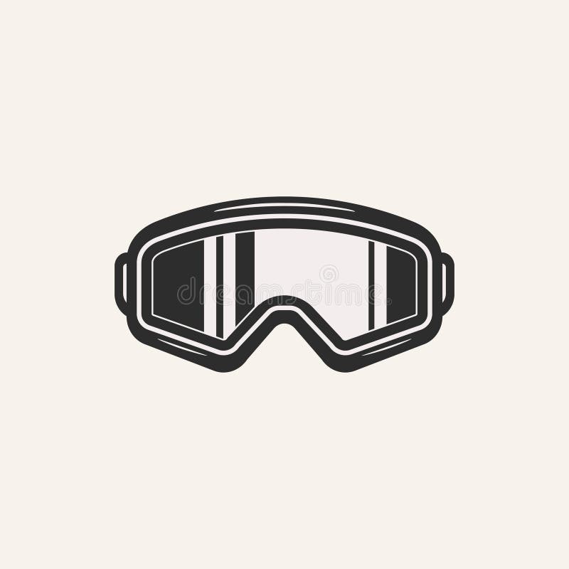 Goggle Icon Logo Design Art Vector Stock Vector - Illustration of ...