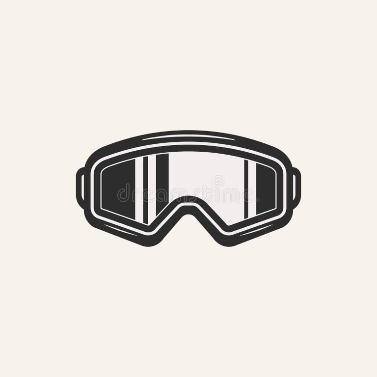 Goggle Icon Logo Design Art Vector Stock Vector - Illustration of ...