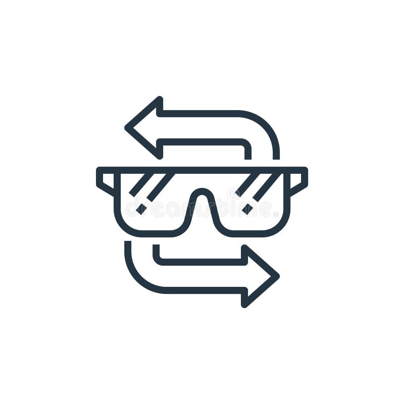Goggle Outline Stock Illustrations – 1,273 Goggle Outline Stock ...