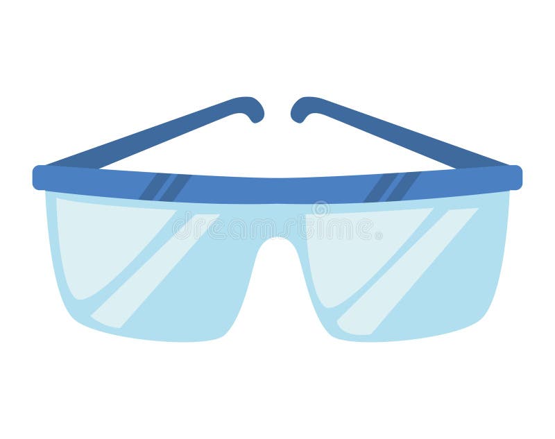 Goggles Laboratory Equipment Stock Illustration - Illustration of ...