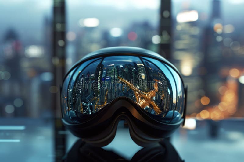 Goggles Placed on Top of a Table. Suitable for Various Uses Stock Image ...