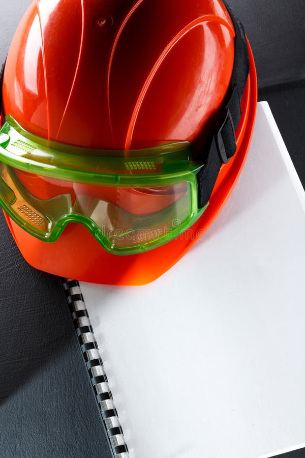 Goggles and red helmet stock photo. Image of protection - 43897344