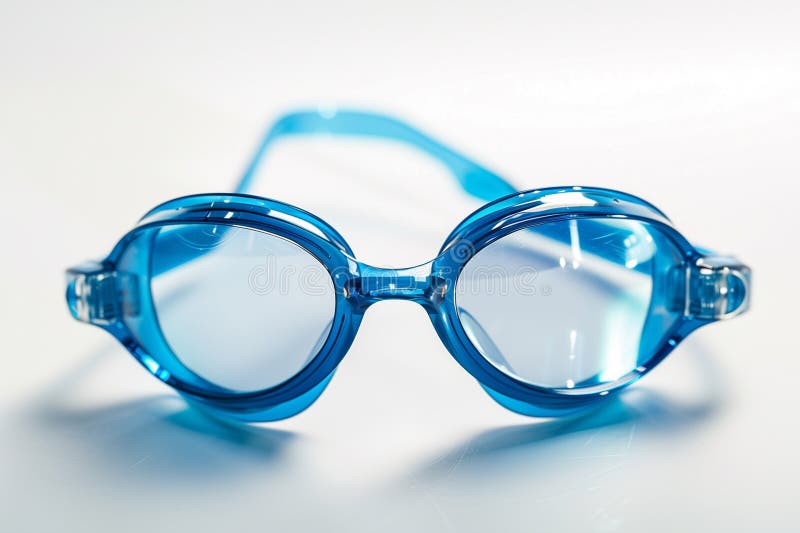 Goggles on Reflective Surface Stock Illustration - Illustration of ...