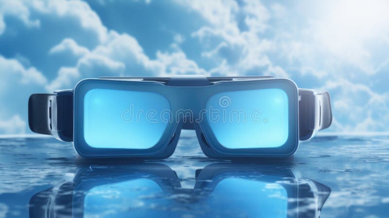 Goggles on Table stock illustration. Illustration of colorful - 299940162