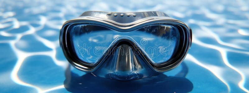 Goggles Under the Sunlight on Water for Adventure and Exploration ...