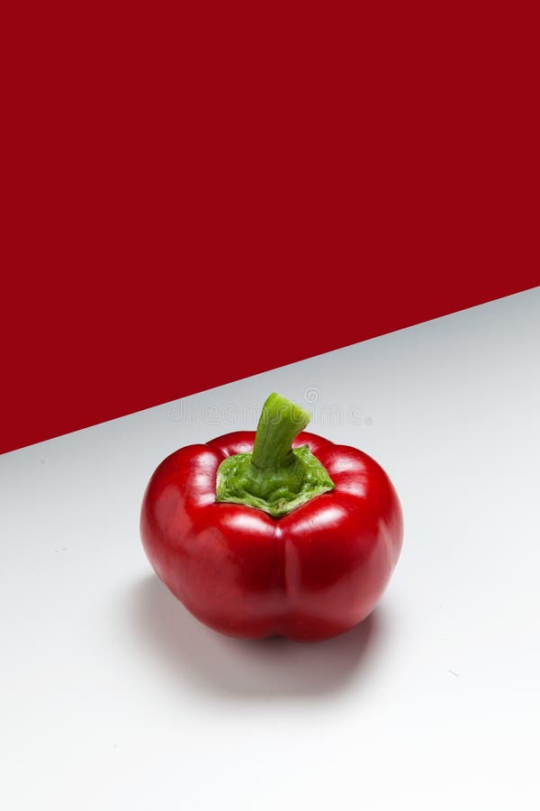 Gogoshar or Gogoscharii - Wide Spherical Pepper on a Red and White ...