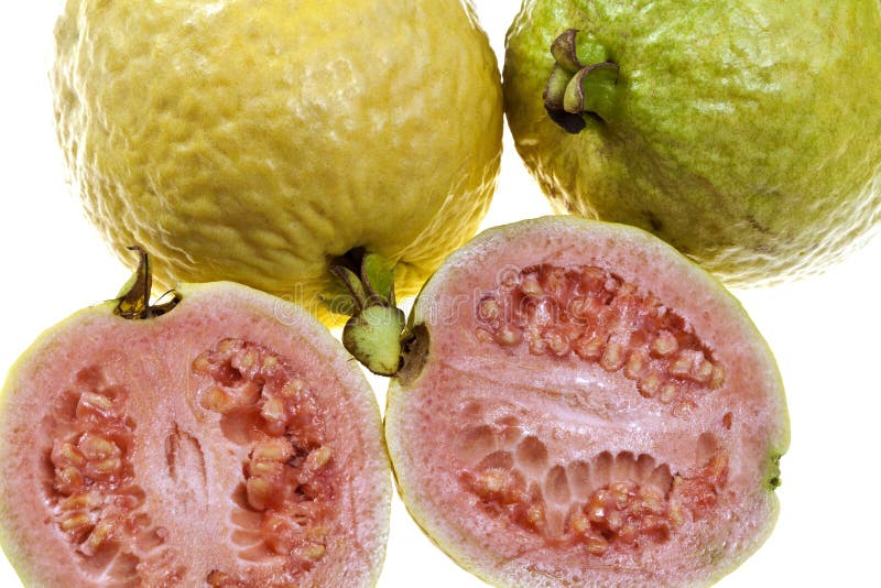 Goiaba cor-de-rosa imagem de stock. Imagem de alimento - 33493157