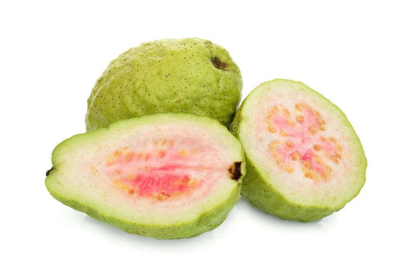 Goiaba cor-de-rosa imagem de stock. Imagem de fresco - 43953619