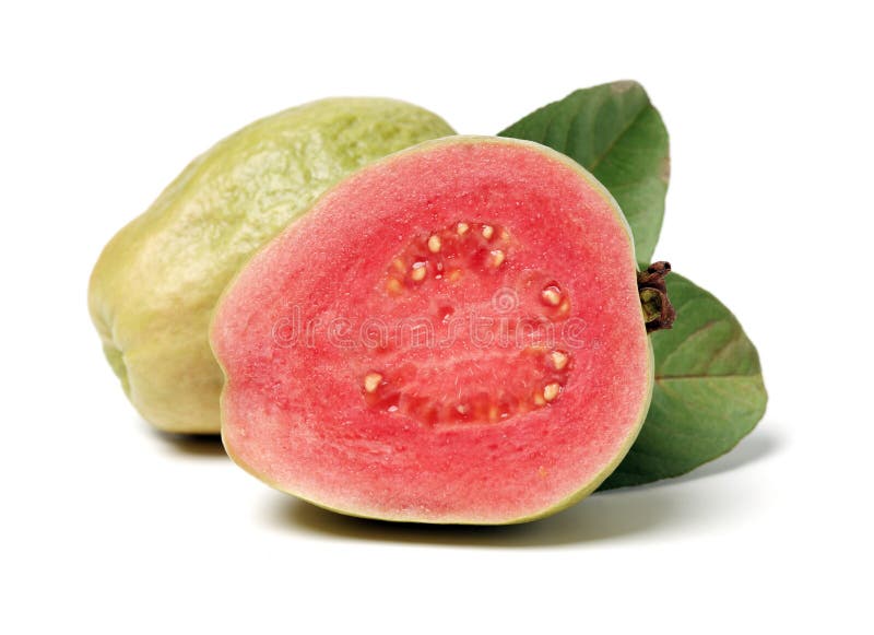 Goiaba cor-de-rosa foto de stock. Imagem de java, fresco - 142503914