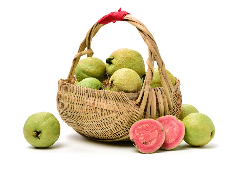 Goiaba cor-de-rosa foto de stock. Imagem de folha, vegetal - 149118324