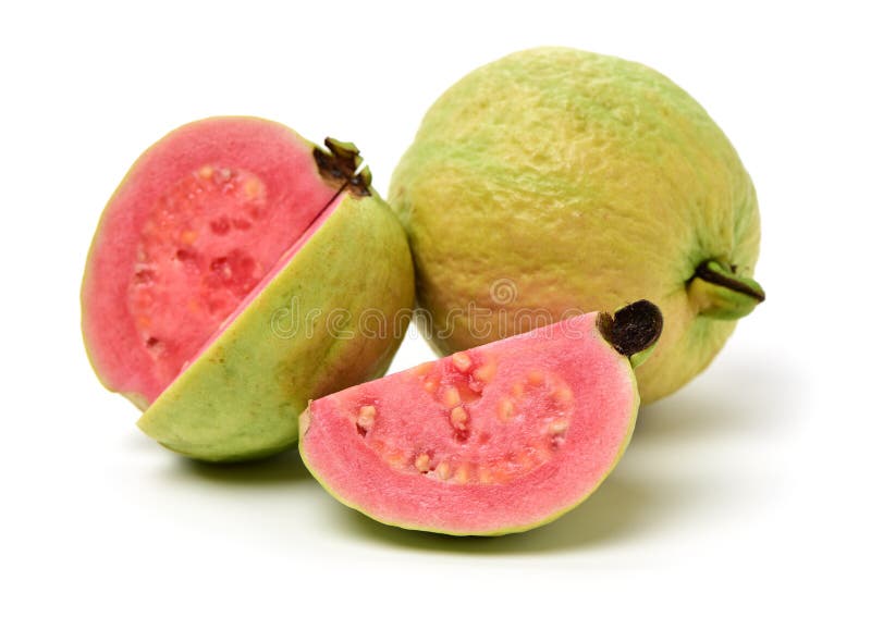 Goiaba cor-de-rosa imagem de stock. Imagem de goiaba - 149849665