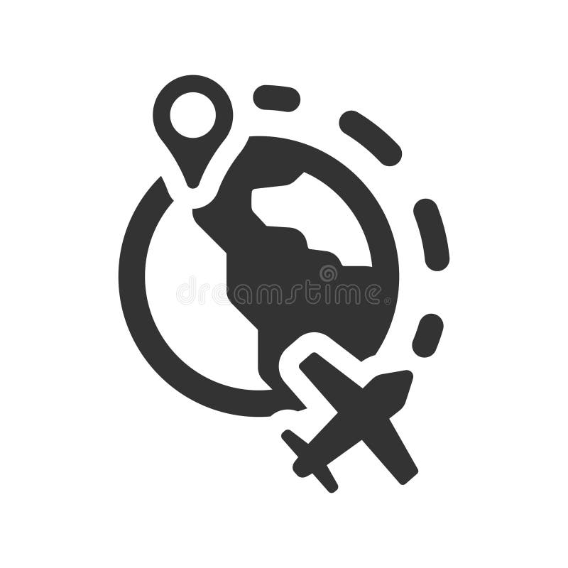 Going abroad Icon stock vector. Illustration of icon - 307059394