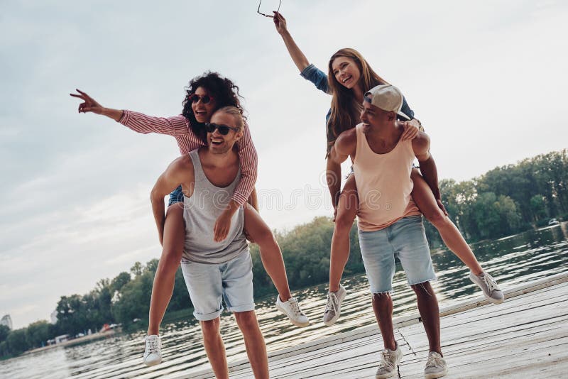 Going crazy. stock photo. Image of beach, city, love - 127598910