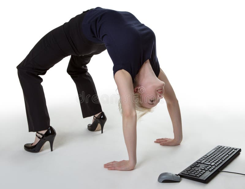 857 Woman Bent Over Stock Photos - Free & Royalty-Free Stock Photos ...