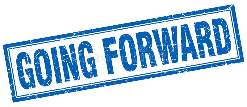 Going forward stamp stock vector. Illustration of label - 125007019