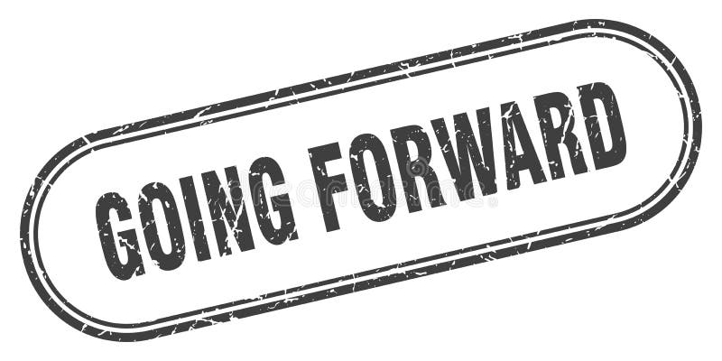 Going forward ribbon. stock vector. Illustration of graphic - 191268714