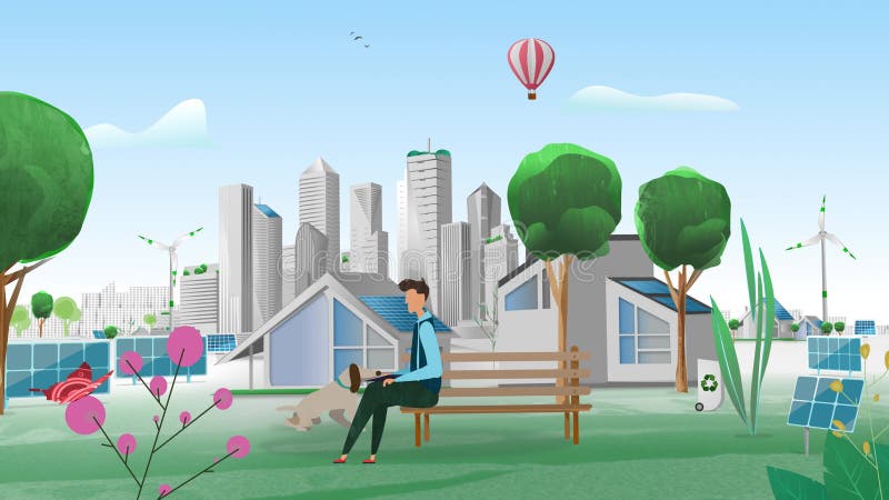 Going Green with Renewable Energy Stock Video - Video of electric ...