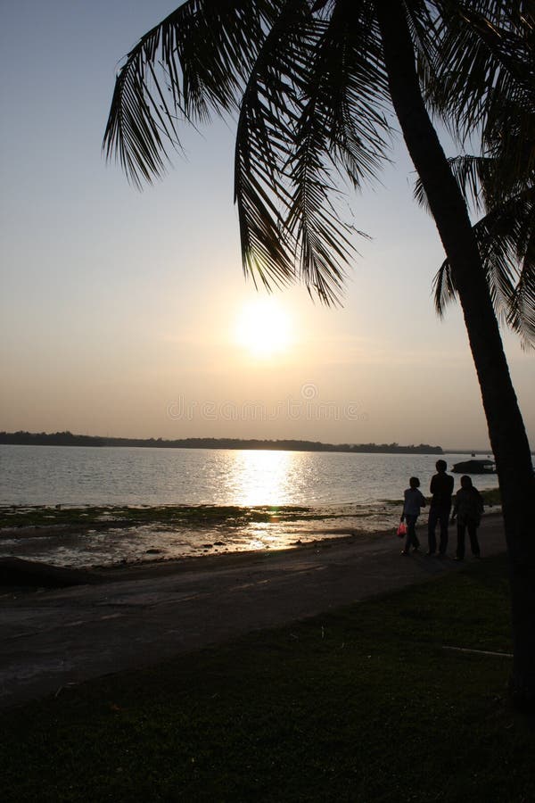 Going home stock image. Image of people, sunset, walk - 6028103