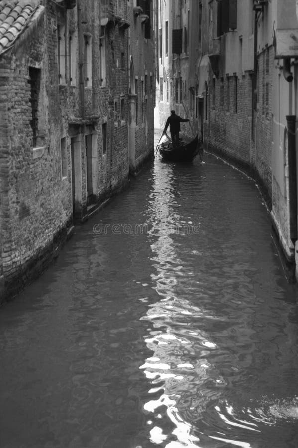 Going Home stock image. Image of black, white, gondela - 623327