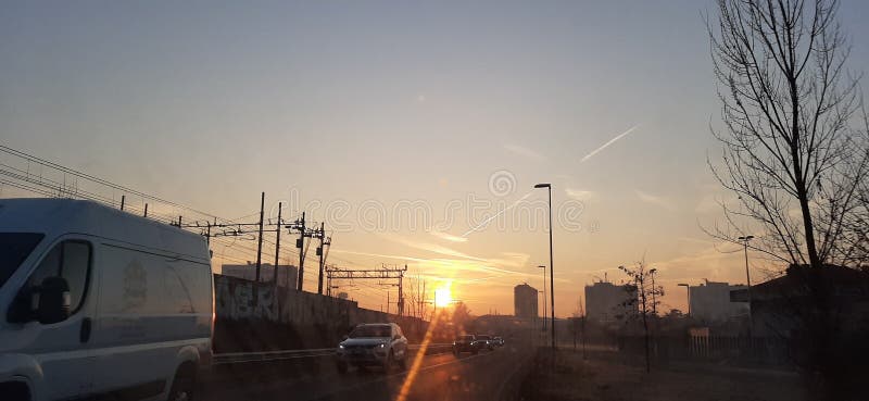 Going Home, Return To the Nest Stock Photo - Image of home, sunset ...