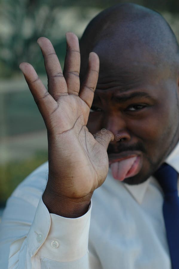 Going a Little Stir Crazy at T Stock Image - Image of colleague ...